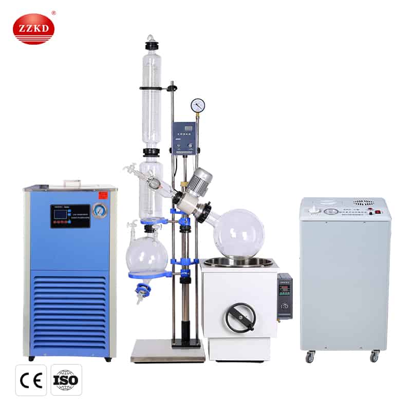 20L rotovap glassware for lab - ZZKD INSTRUMENT